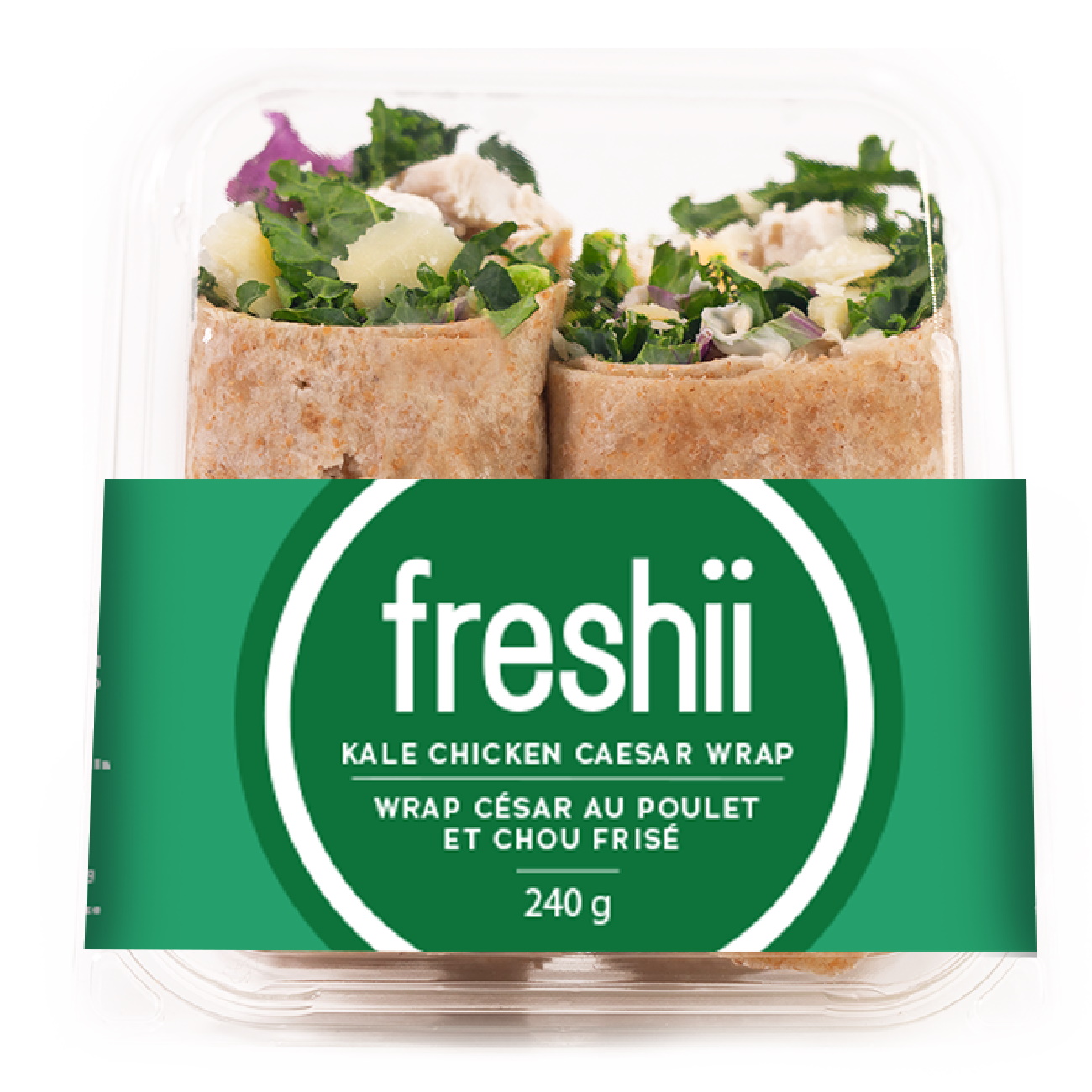 FRESHII KALE CHICKEN CEASAR WRAP 240g – Canteen Canada