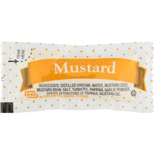 MUSTARD SINGLE SERVE PACKETS 9g – Canteen Canada