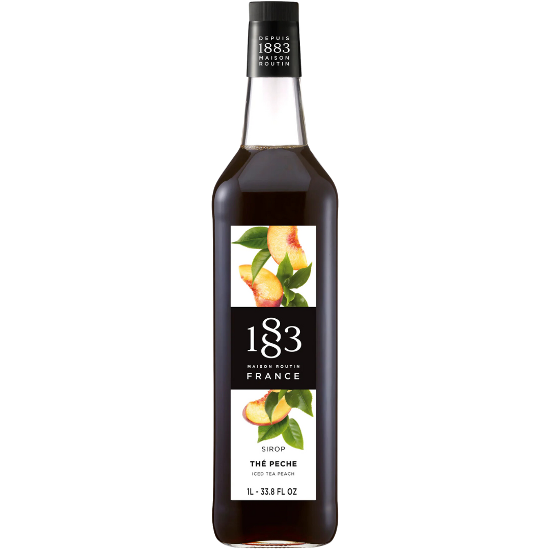 1883 ICED TEA PEACH SYRUP 1L – Canteen Canada