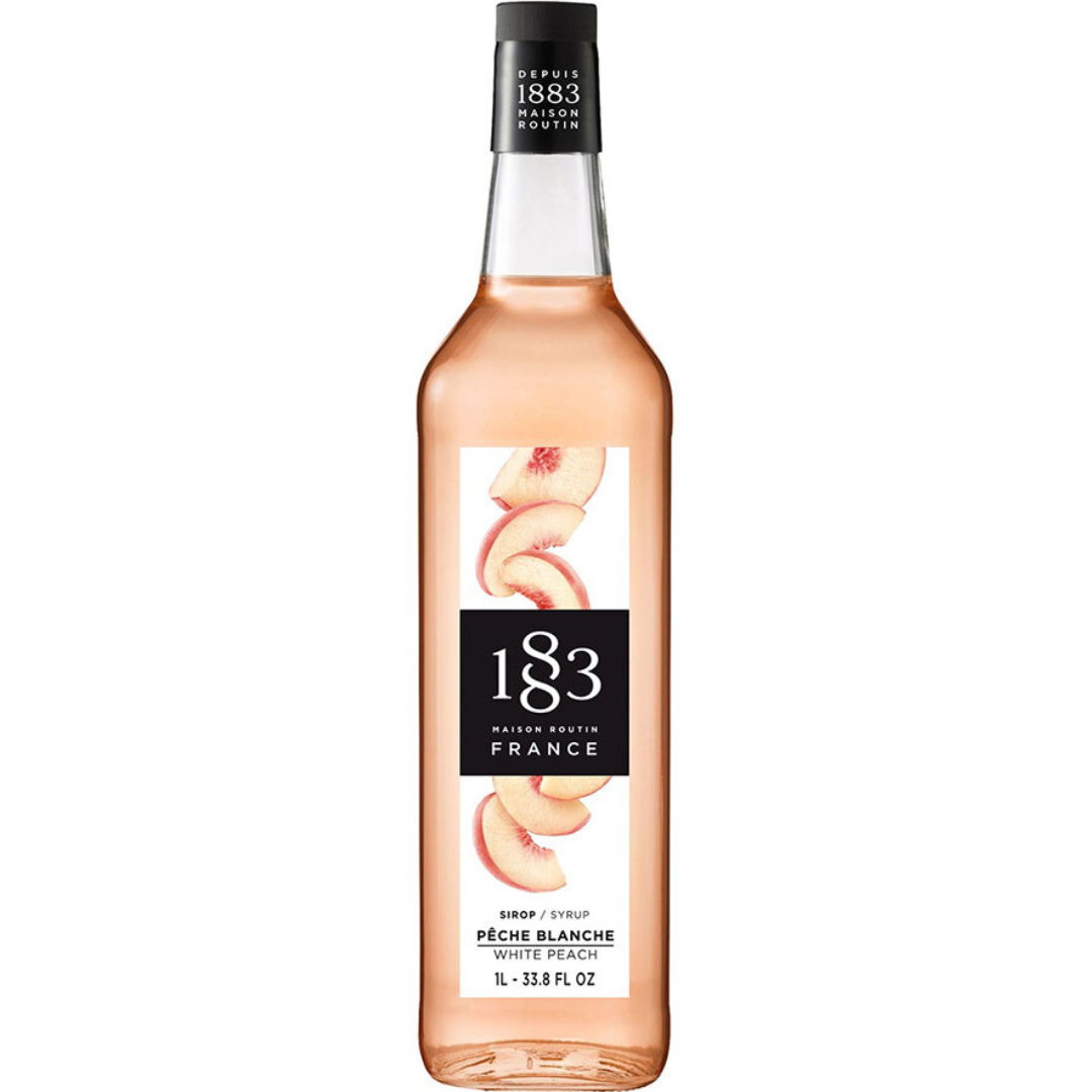 1883 WHITE PEACH SYRUP 1L – Canteen Canada