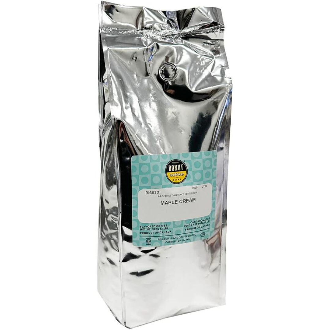 AUTHENTIC DONUT SHOP BLEND MAPLE CREAM WHOLE BEAN 907g – Canteen Canada