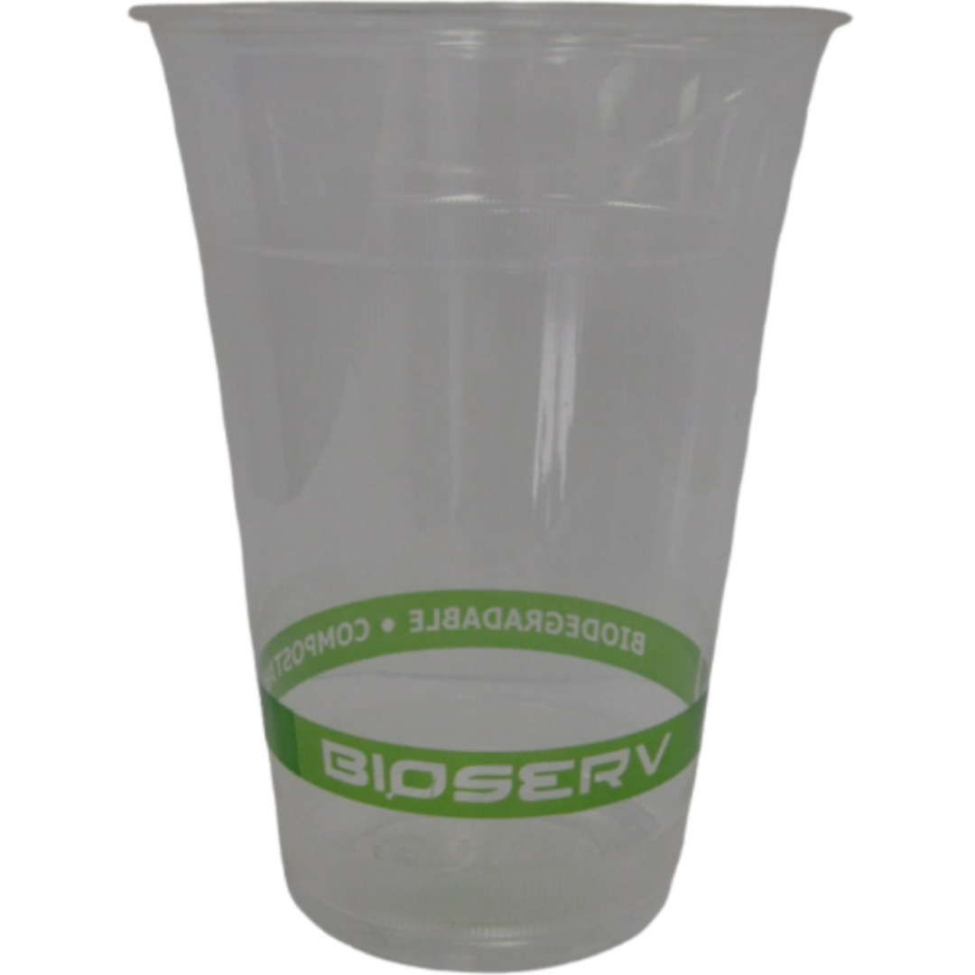 BIOSERV COMPOSTABLE PLA COLD CUP 12oz – Canteen Canada