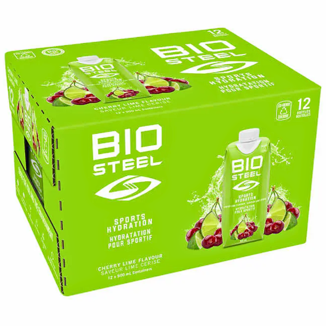 BIOSTEEL CHERRY LIME SPORTS HYDRATION 500mL – Canteen Canada