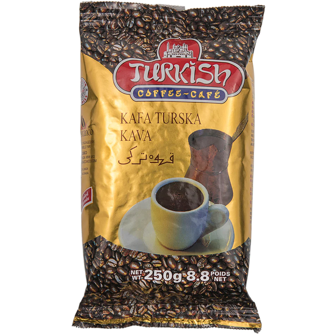BRAZILIAN CANADIAN COFFEE CO TURKISH GROUND 250g – Canteen Canada