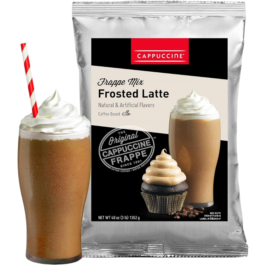 CAPPUCCINE FROSTED LATTE FRAPPE MIX 1.4kg – Canteen Canada
