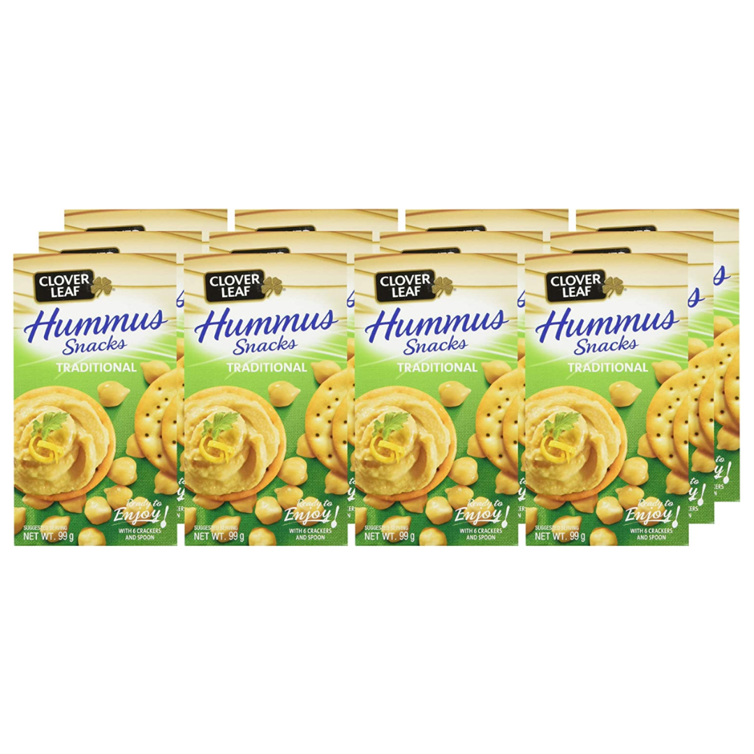 CLOVERLEAF TRADITIONAL HUMMUS SNACK KIT 90g – Canteen Canada