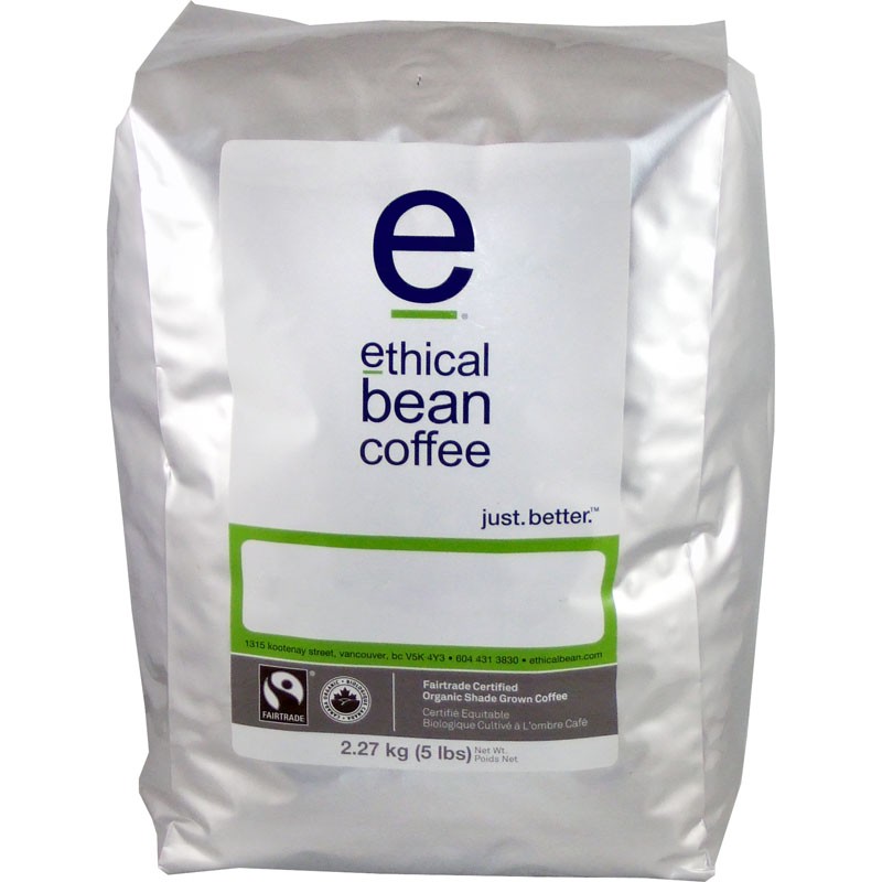 ETHICAL BEAN FAIRTRADE ORGANIC SUPERDARK WHOLE BEAN 2.3kg – Canteen Canada