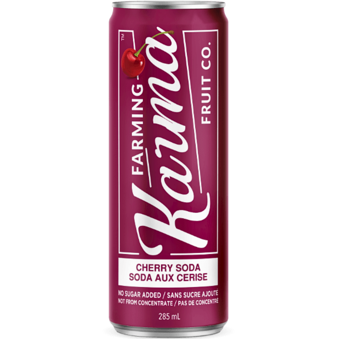 FARMING KARMA FRUIT CO CHERRY SODA 285mL – Canteen Canada