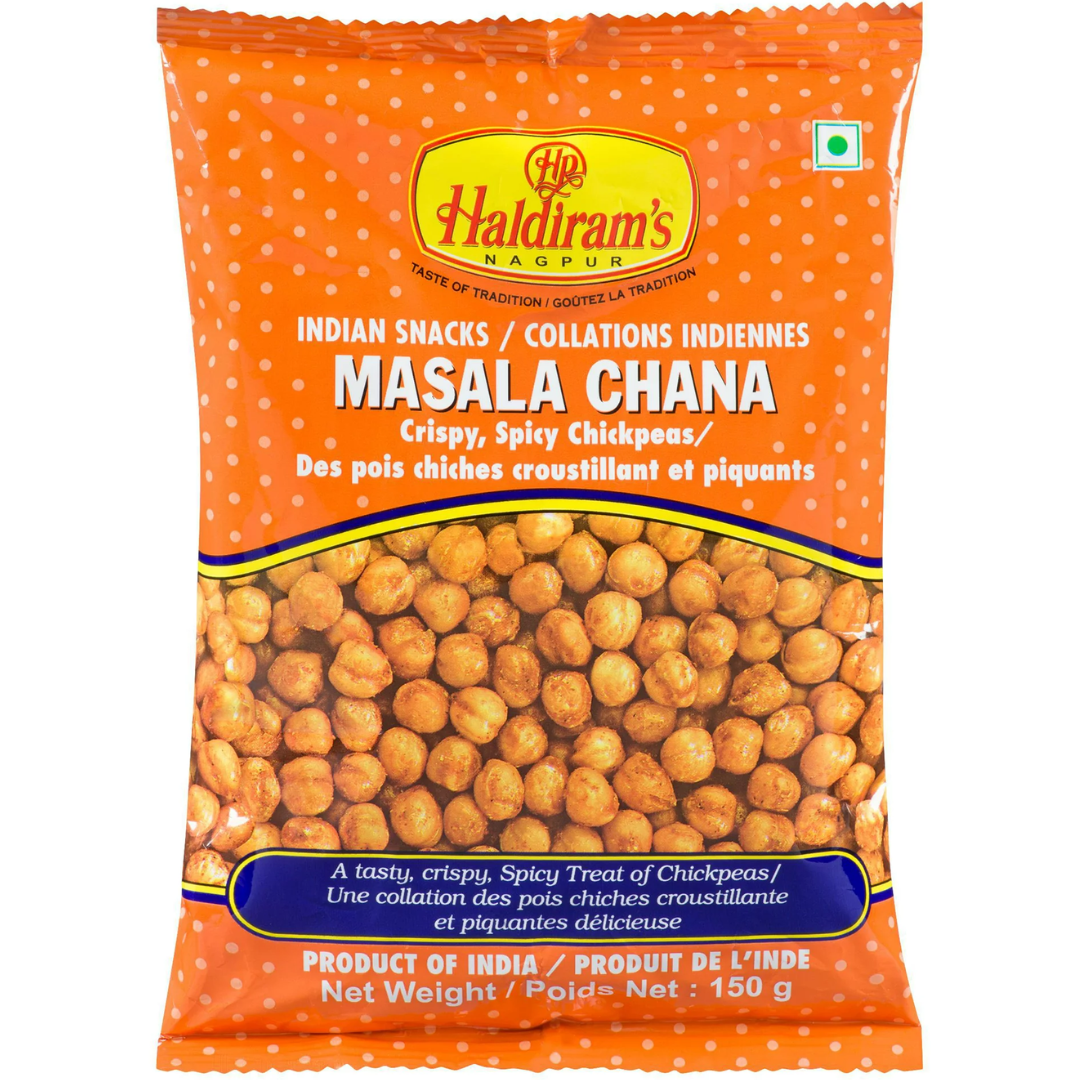 HALDIRAM’S INDIAN SNACKS MASALA CHANA 150g – Canteen Canada