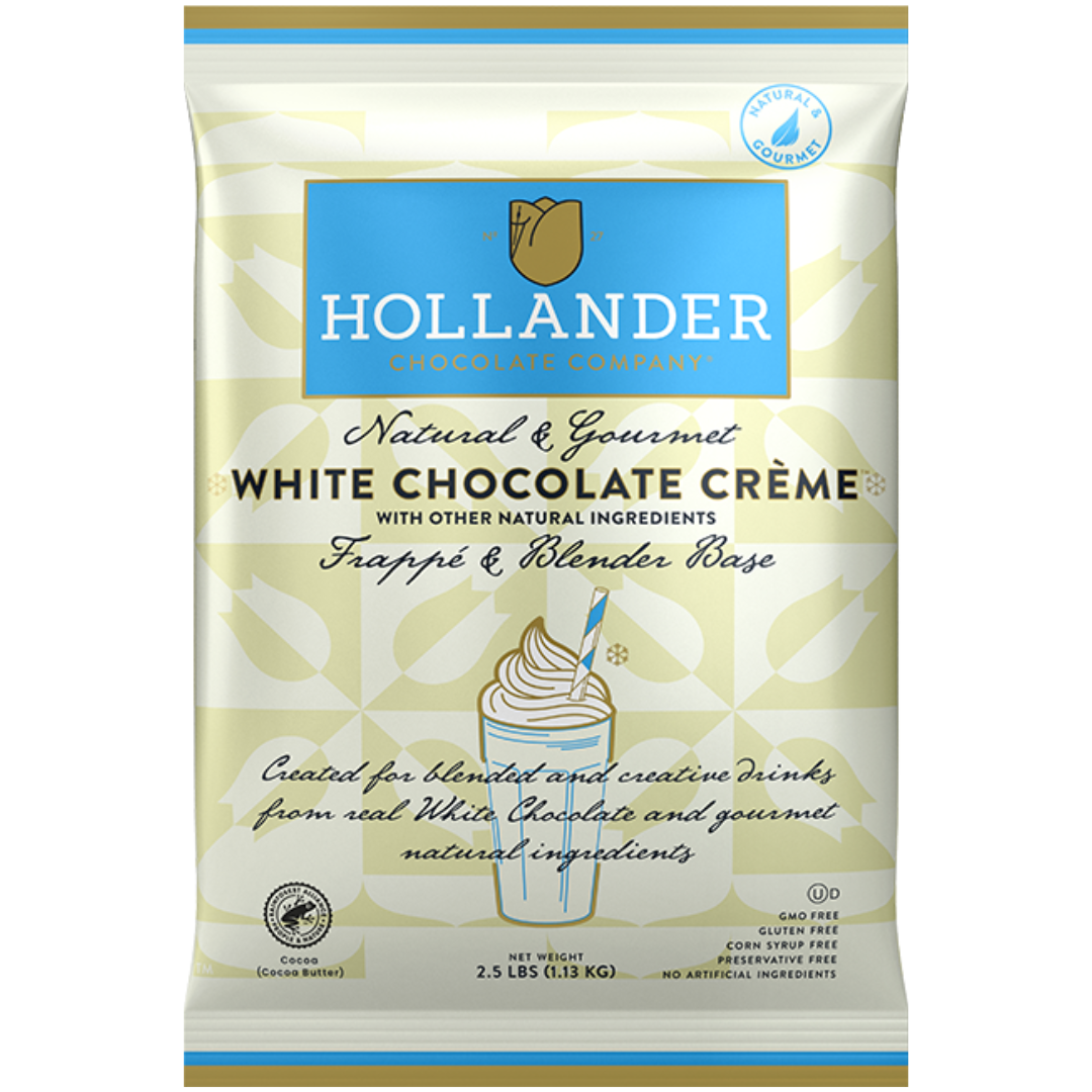 HOLLANDER WHITE CHOCOLATE CRÃˆME BASE 1.13kg – Canteen Canada