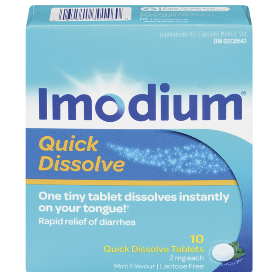 IMODIUM QUICK DISSOLVE – Canteen Canada