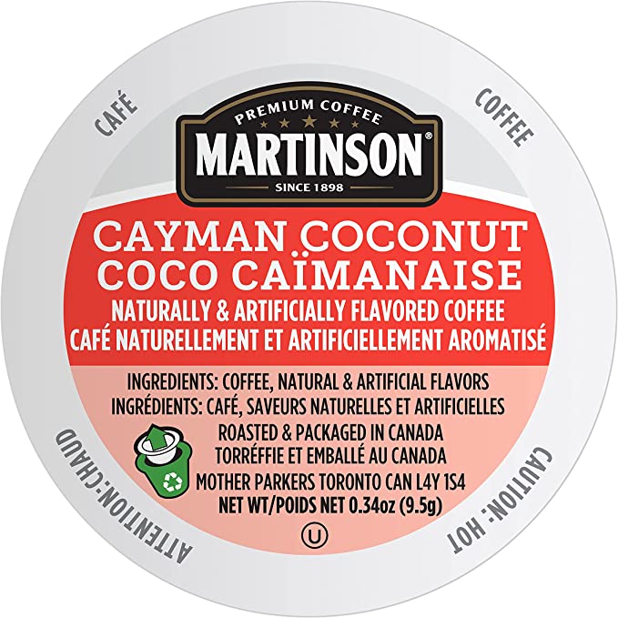 MARTINSON PREMIUM COFFEE CAYMAN COCONUT KCUP – Canteen Canada
