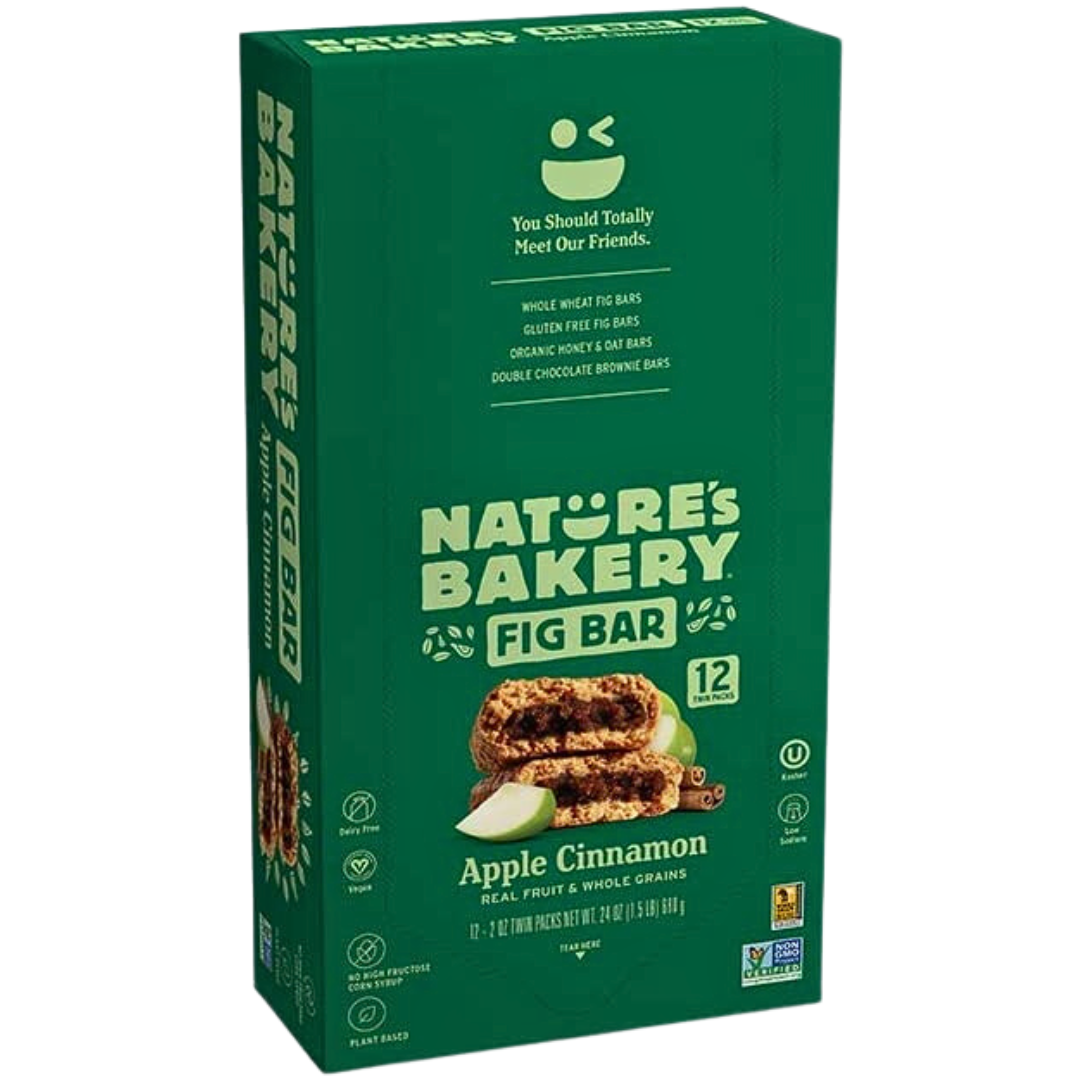 NATURE’S BAKERY APPLE CINNAMON FIG BAR 57g – Canteen Canada