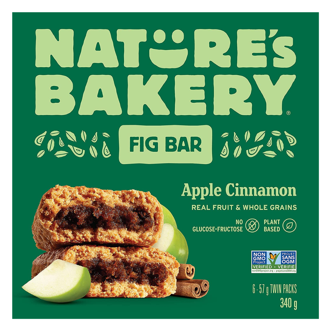 NATURE’S BAKERY APPLE CINNAMON FIG BAR 57g – Canteen Canada