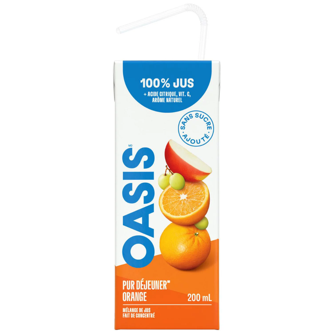 OASIS ORANGE JUICE 200mL – Canteen Canada
