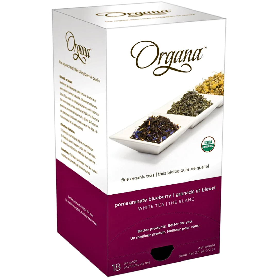 ORGANA POMEGRANATE BLUEBERRY TEA POD – Canteen Canada