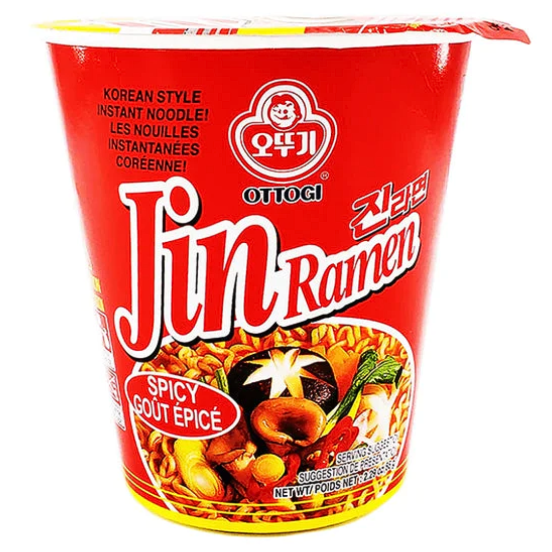 OTTOGI JIN SPICY RAMEN NOODLES CUP 65g – Canteen Canada