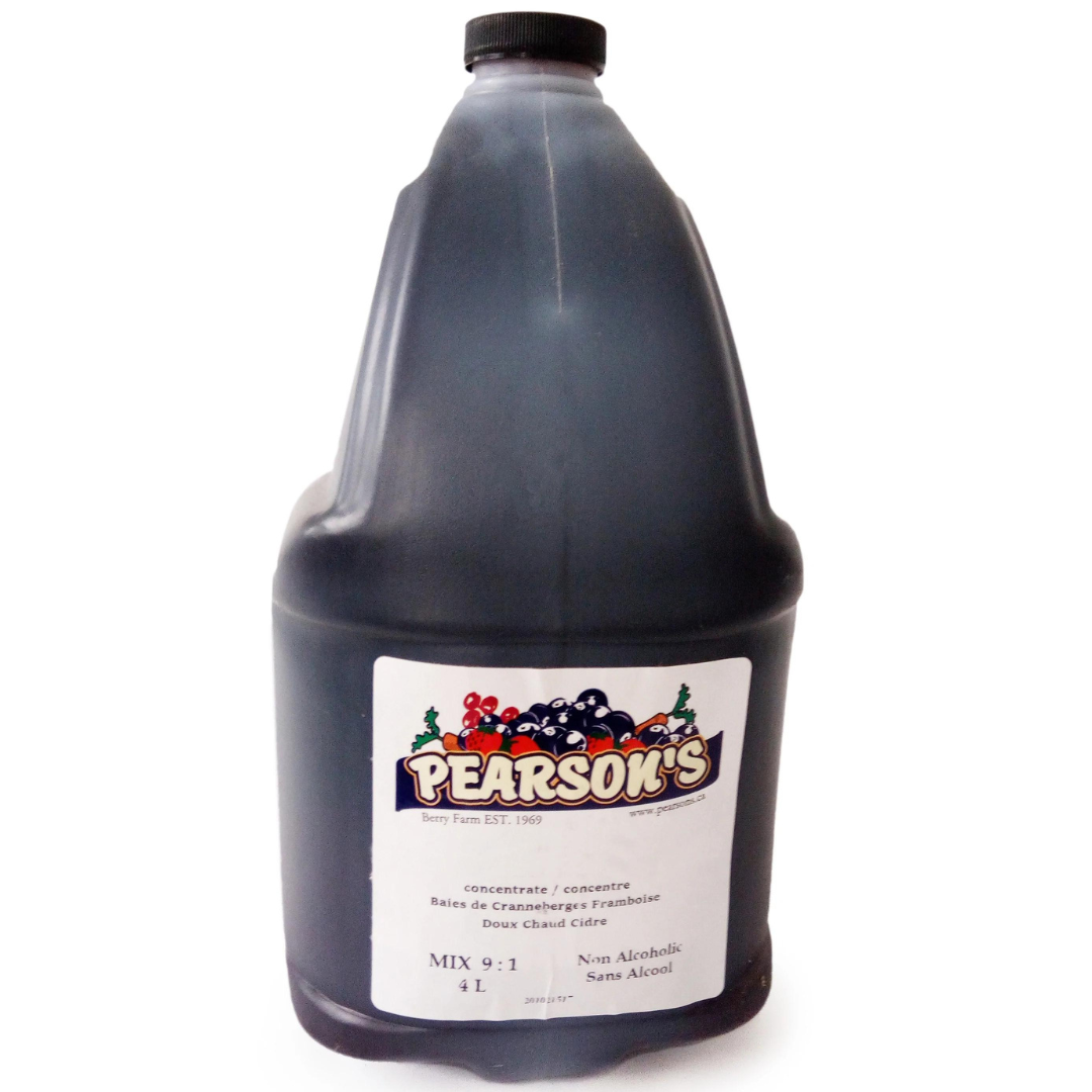 PEARSON APPLE CIDER CONCENTRATE 4L – Canteen Canada