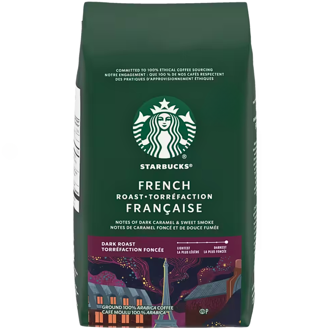 STARBUCKS FRENCH ROAST WHOLE BEAN 453g – Canteen Canada