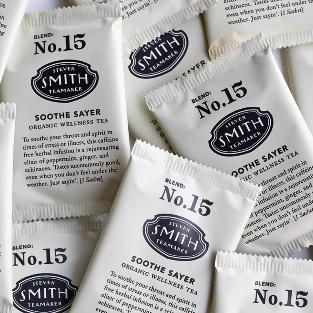 STEVEN SMITH TEAMAKER ORGANIC SOOTHE SAYER TEA – Canteen Canada