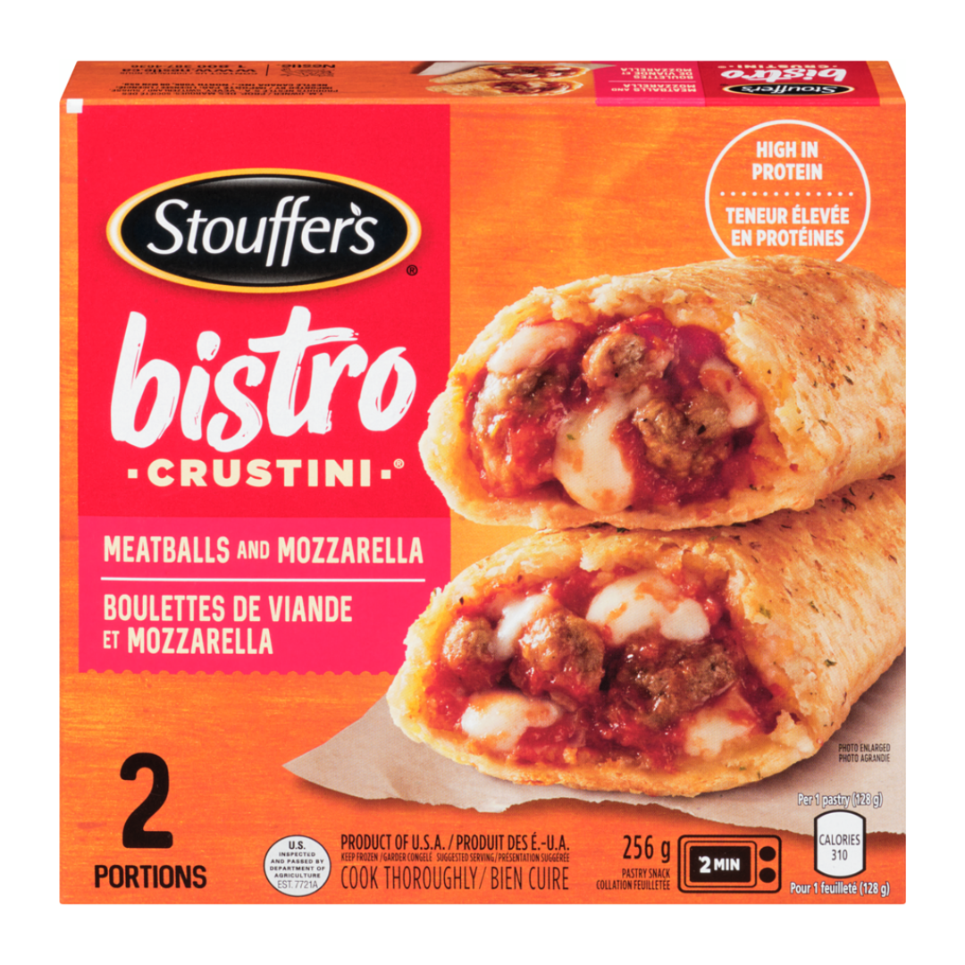 STOUFFER’S CRUSTINI MEATBALLS & MOZZARELLA 256g – Canteen Canada