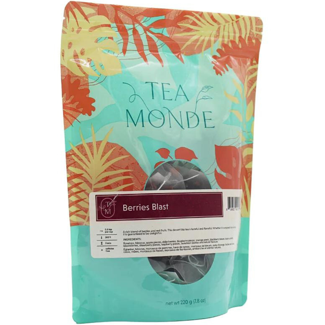 TEA MONDE BERRIES BLAST TEA (40 count) – Canteen Canada