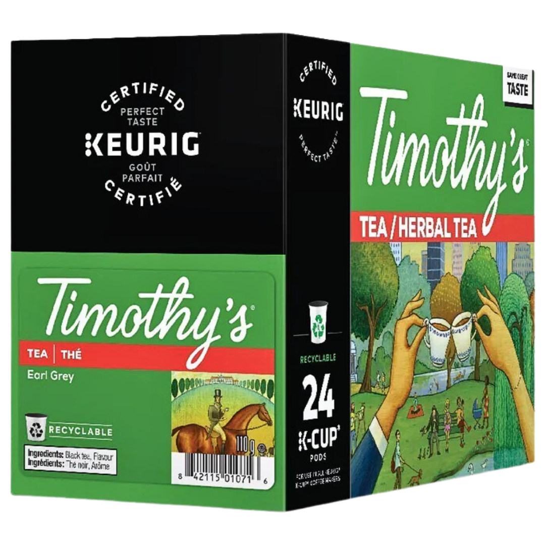 TIMOTHY’S EARL GREY TEA KCUP – Canteen Canada TIMOTHY’S EARL GREY TEA KCUP – Canteen Canada