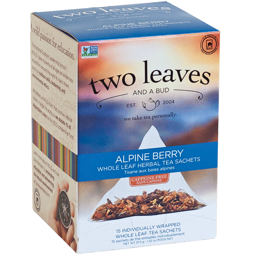 TWO LEAVES AND A BUD ALPINE BERRY TEA – Canteen Canada