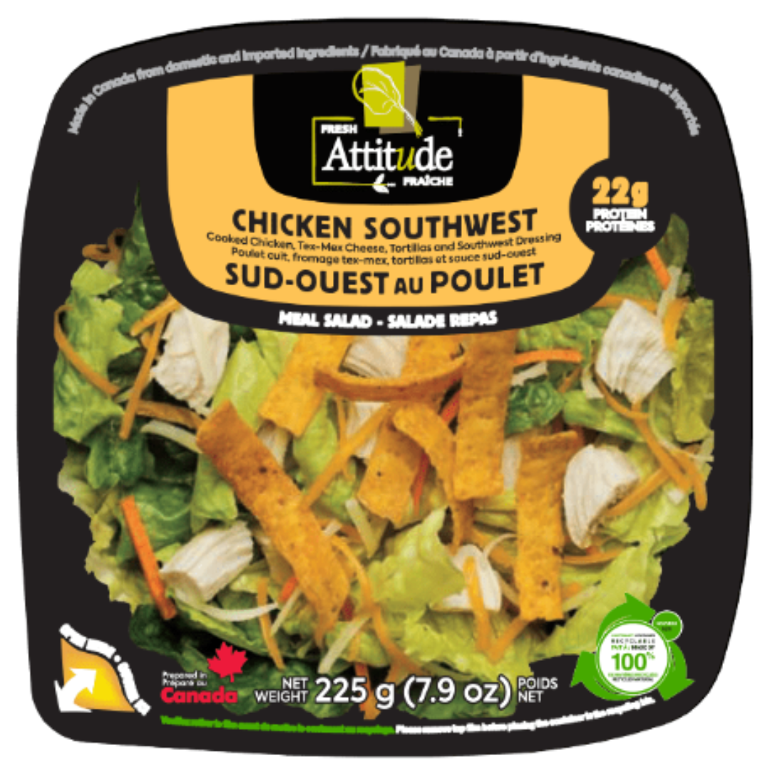 VEG PRO CHICKEN SOUTHWEST SALAD 225g – Canteen Canada