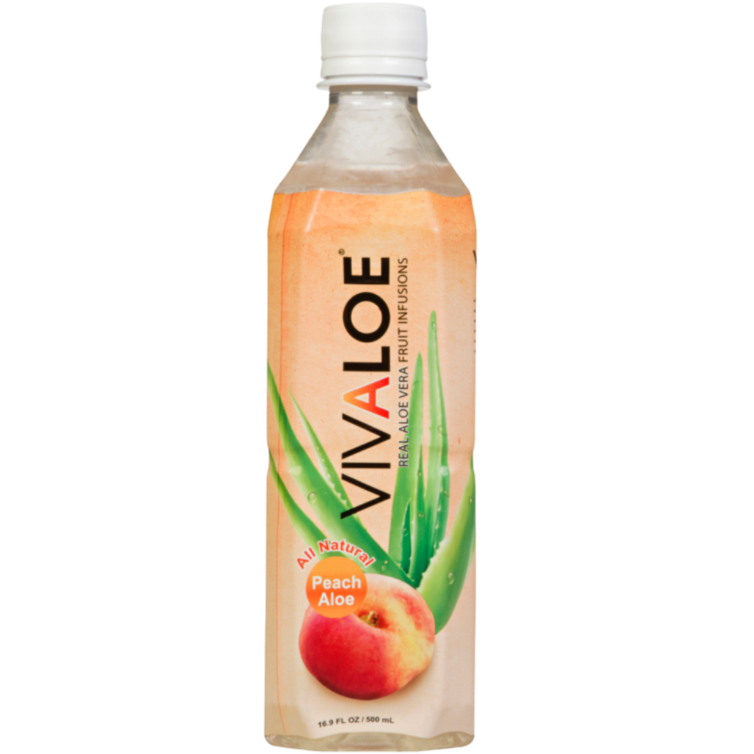 VIVALOE PEACH ALOE 500mL – Canteen Canada