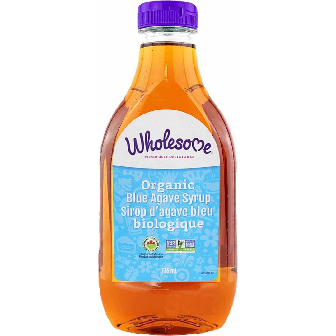 WHOLESOME ORGANIC BLUE AGAVE SYRUP 736mL – Canteen Canada