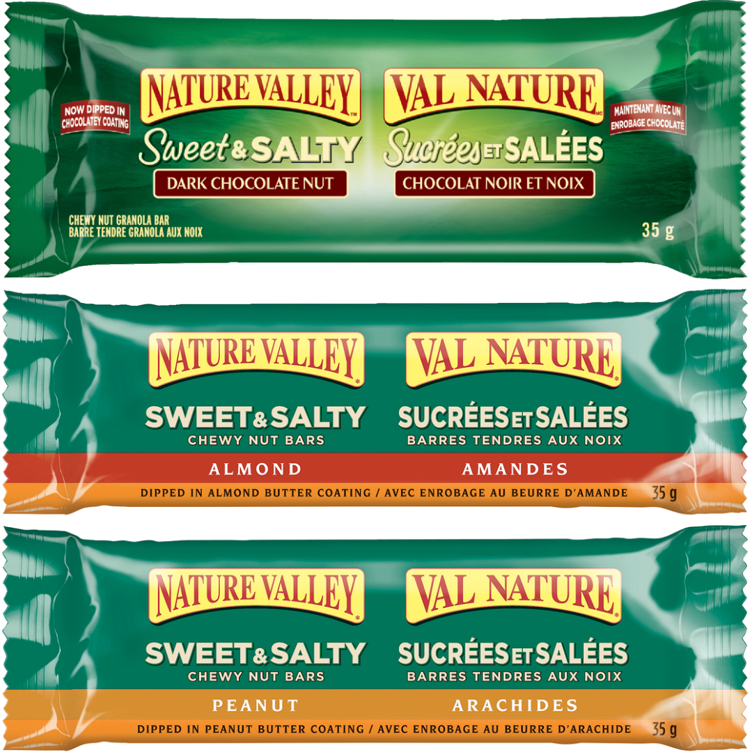 NATURE VALLEY ASSORTED SWEET & SALTY BARS – 36 COUNT – Canteen Canada